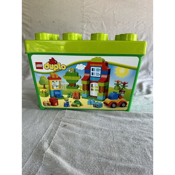Lego | Toys | Lego Duplo 580 Deluxe Box Building Blocks Car Turtle ...